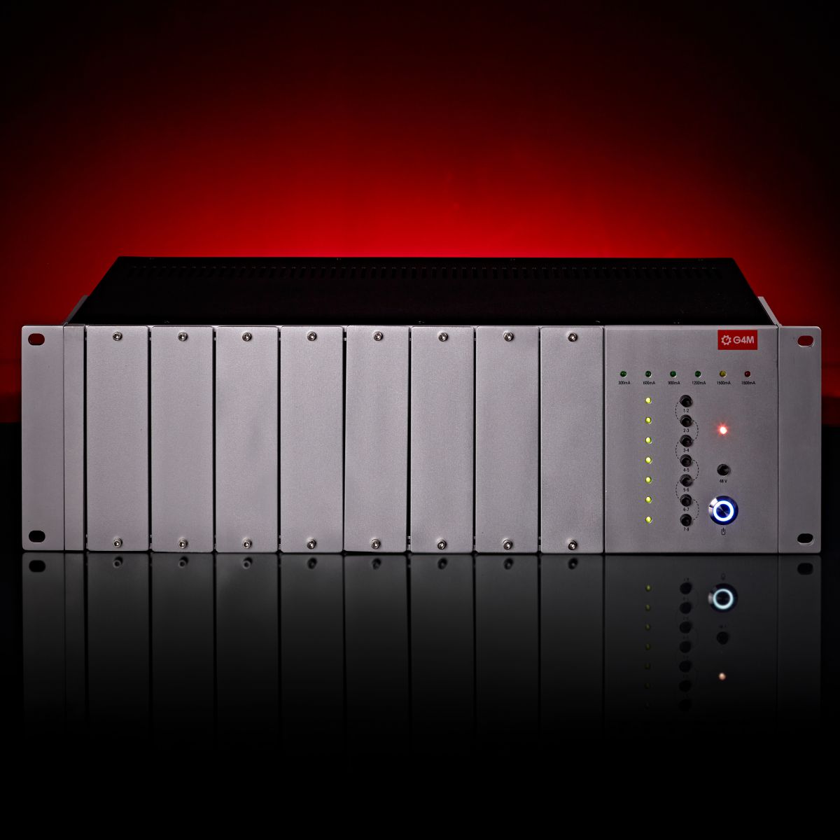 G4M 500 Series Rack Case - 8 Slot - G4M