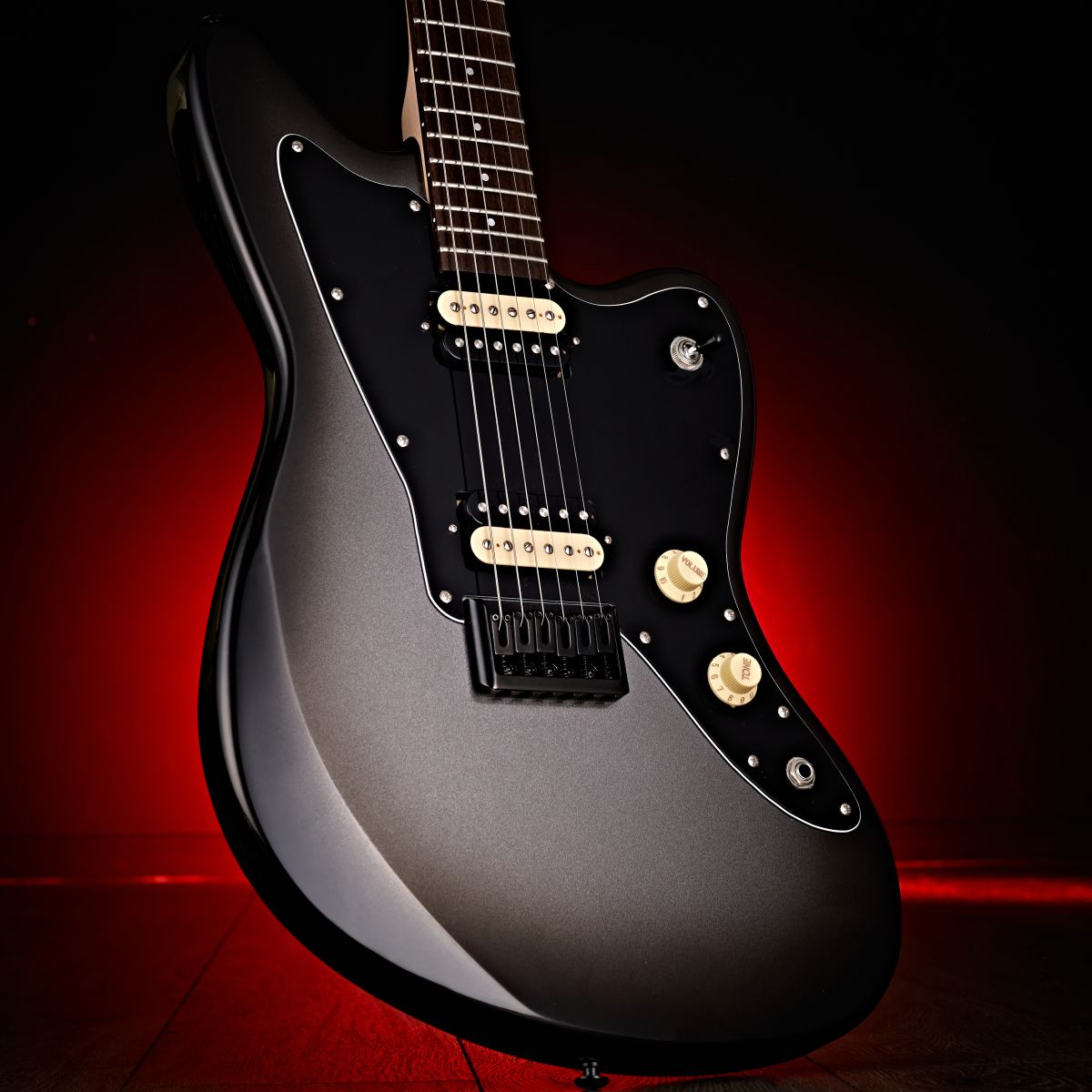 G4M 638 Electric Guitar, Silver Burst - G4M