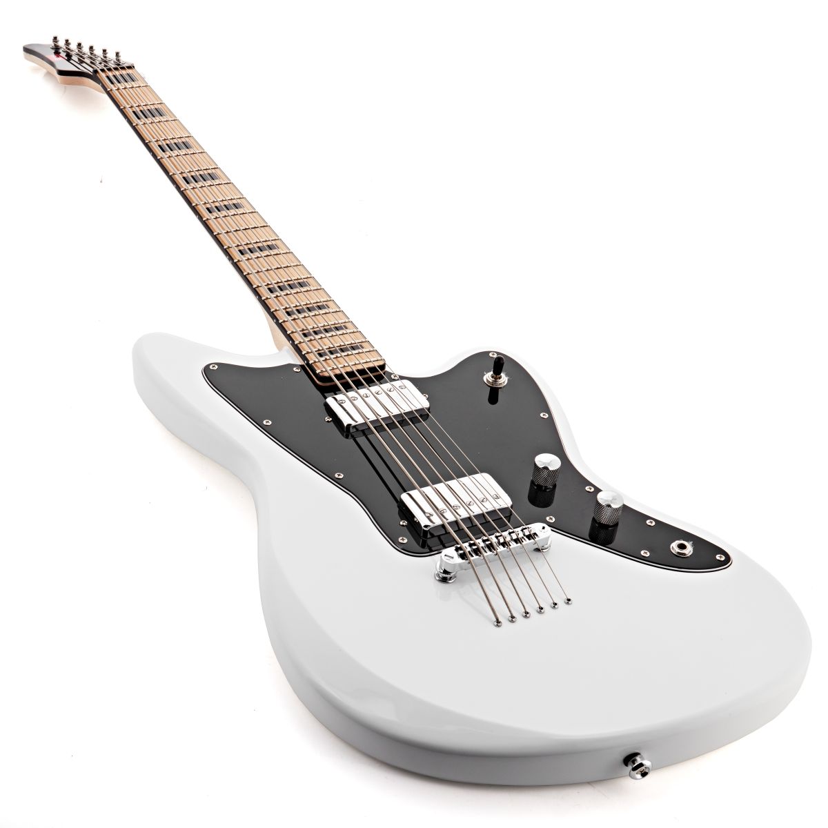 G4M 638 Baritone Electric Guitar, White - G4M