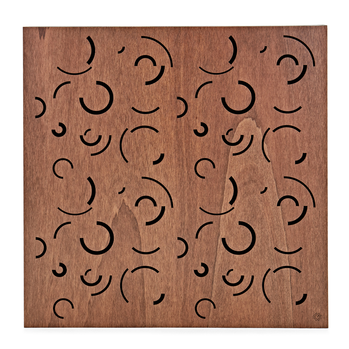 G4M Acoustics Curves 60 x 60cm Panel, Walnut - G4M