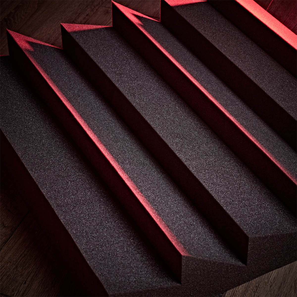 G4M Acoustics Sawtooth Max 60 x 60 x 14cm Foam Panel, Pair - G4M